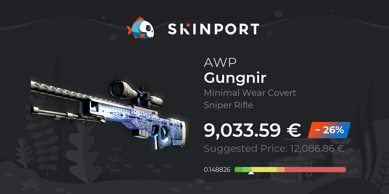 AWP | Gungnir (Minimal Wear) - Counter-Strike 2 - Skinport