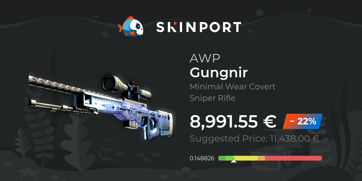 AWP | Gungnir (Minimal Wear) - Counter-Strike 2 - Skinport