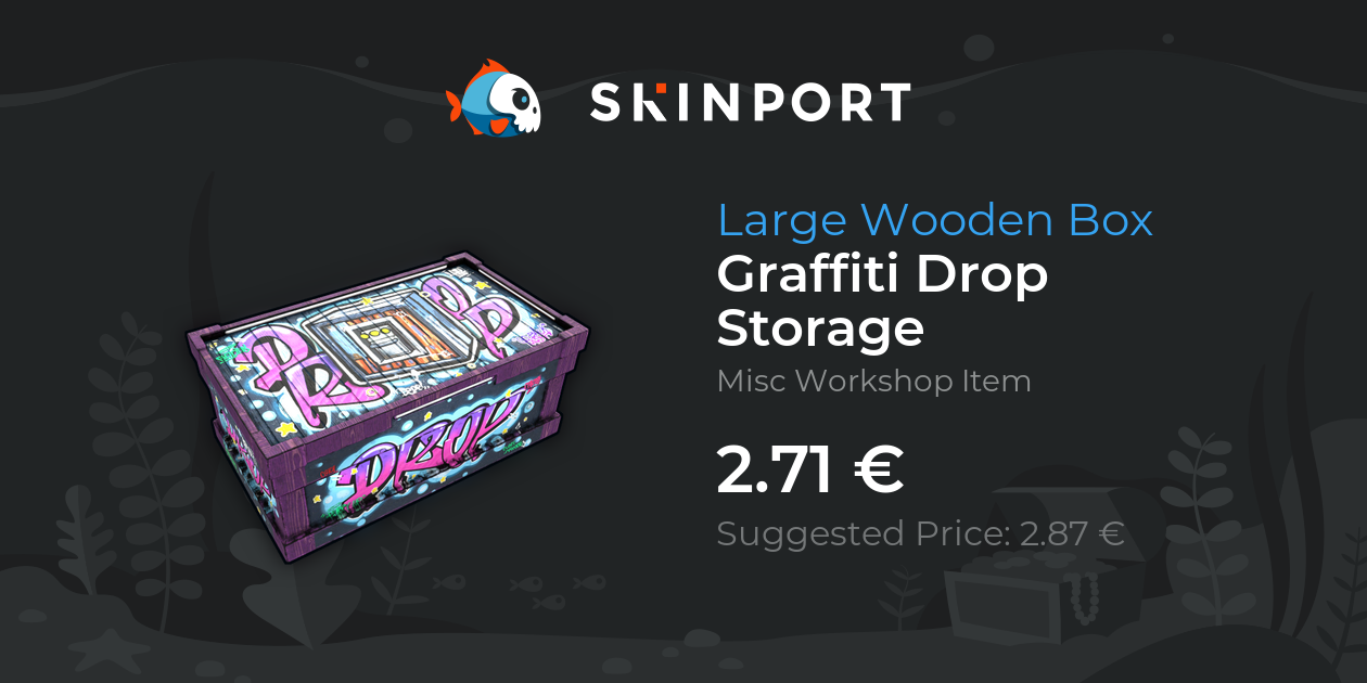 Graffiti Drop Storage - Rust - Skinport
