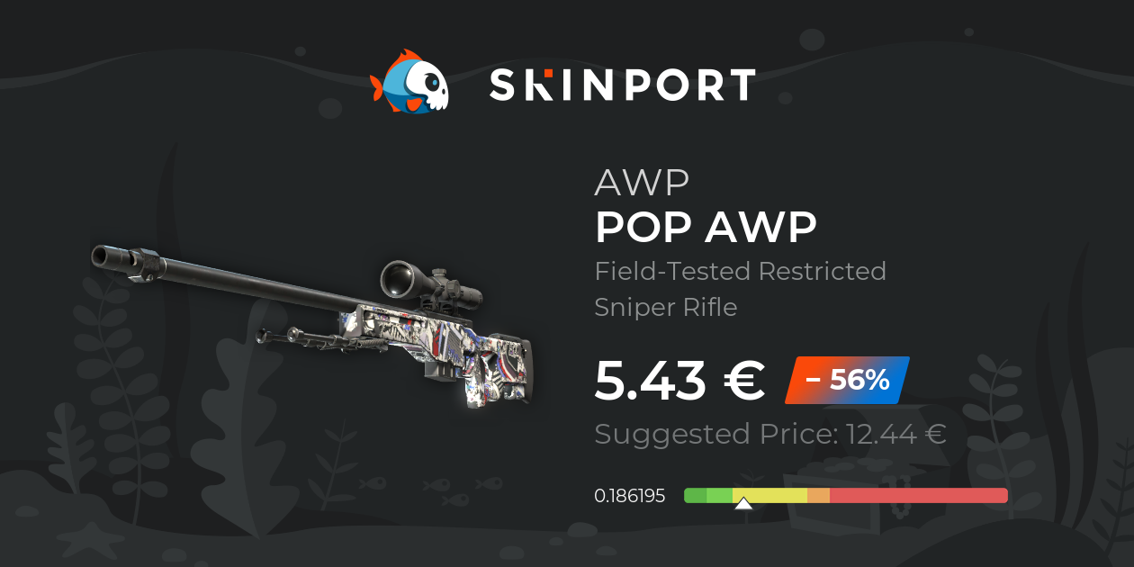 AWP | POP AWP (Field-Tested) - Counter-Strike 2 - Skinport