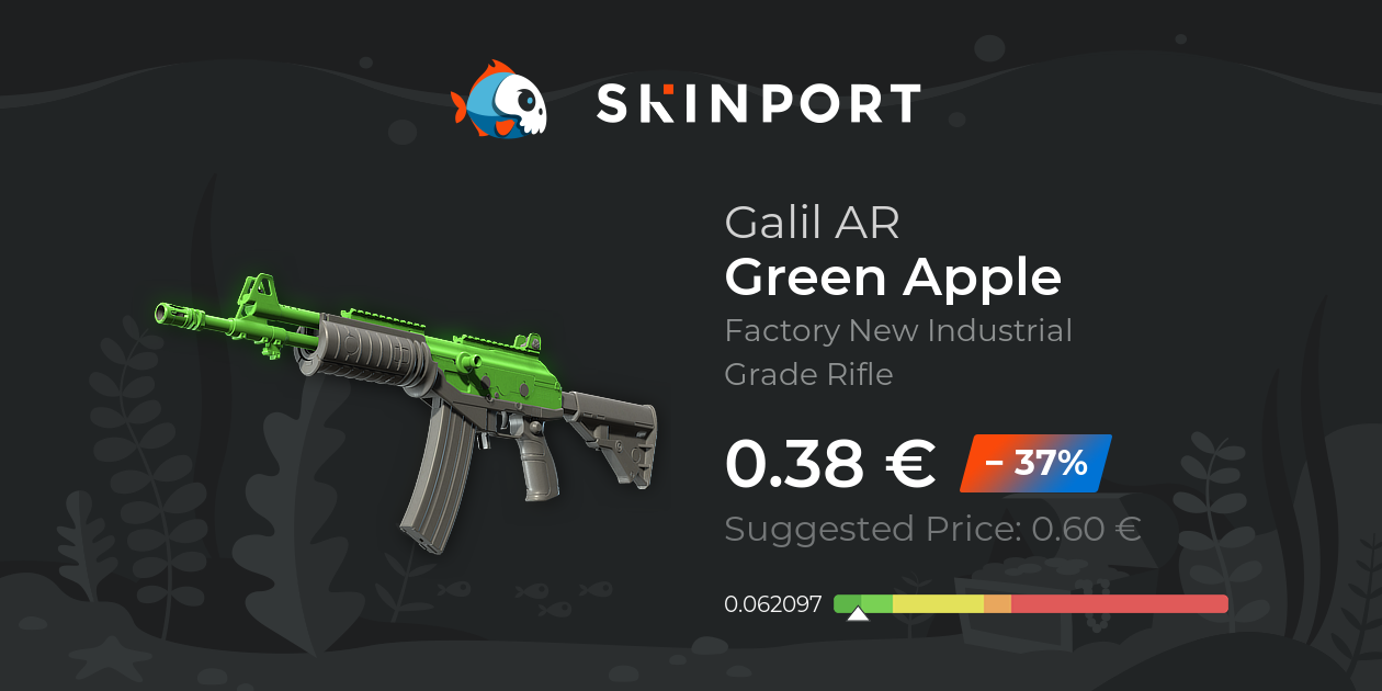 Galil AR | Green Apple (Factory New) - Counter-Strike 2 - Skinport
