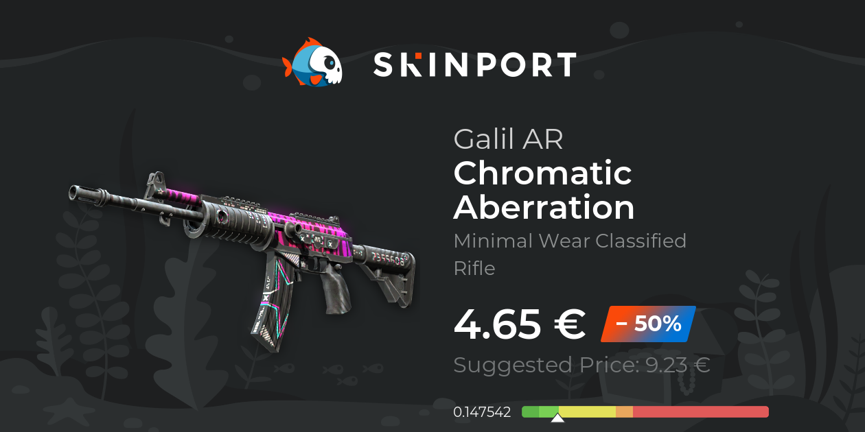 Galil AR | Chromatic Aberration (Minimal Wear) - Counter-Strike 2 ...