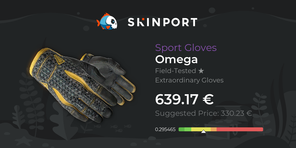 Sport Gloves | Omega (Field-Tested) - Counter-Strike 2 - Skinport