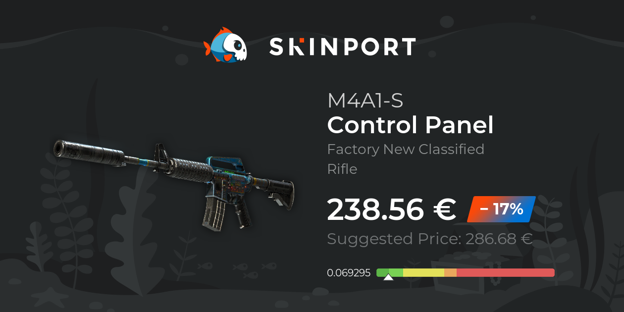 M4A1-S | Control Panel (Factory New) - Counter-Strike 2 - Skinport