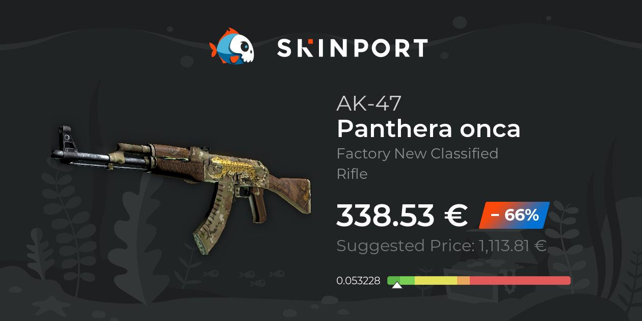 AK-47 | Panthera onca (Factory New) - CS2 - Skinport