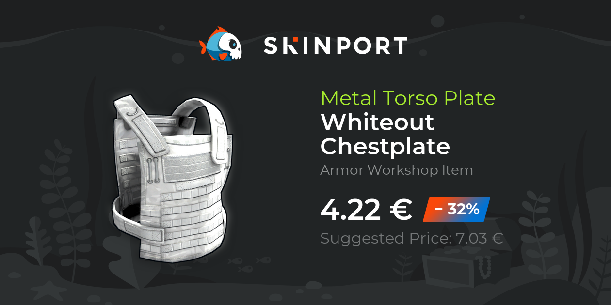 Whiteout Chestplate - Rust - Skinport