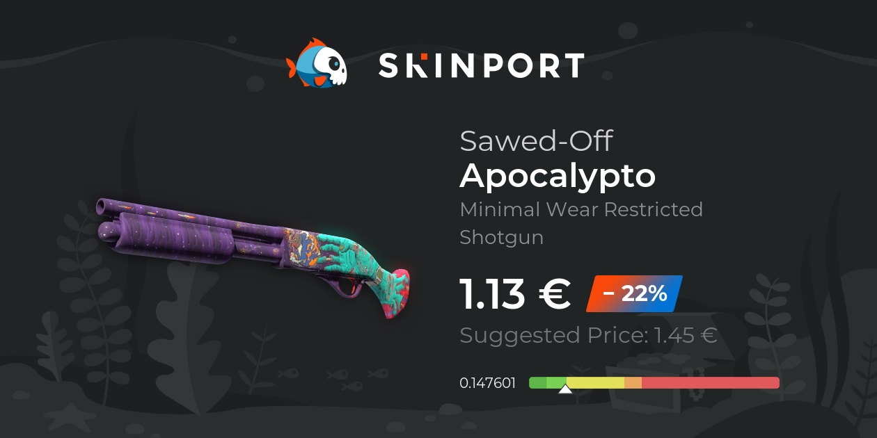 Sawed-Off | Apocalypto (Minimal Wear) - Counter-Strike 2 - Skinport