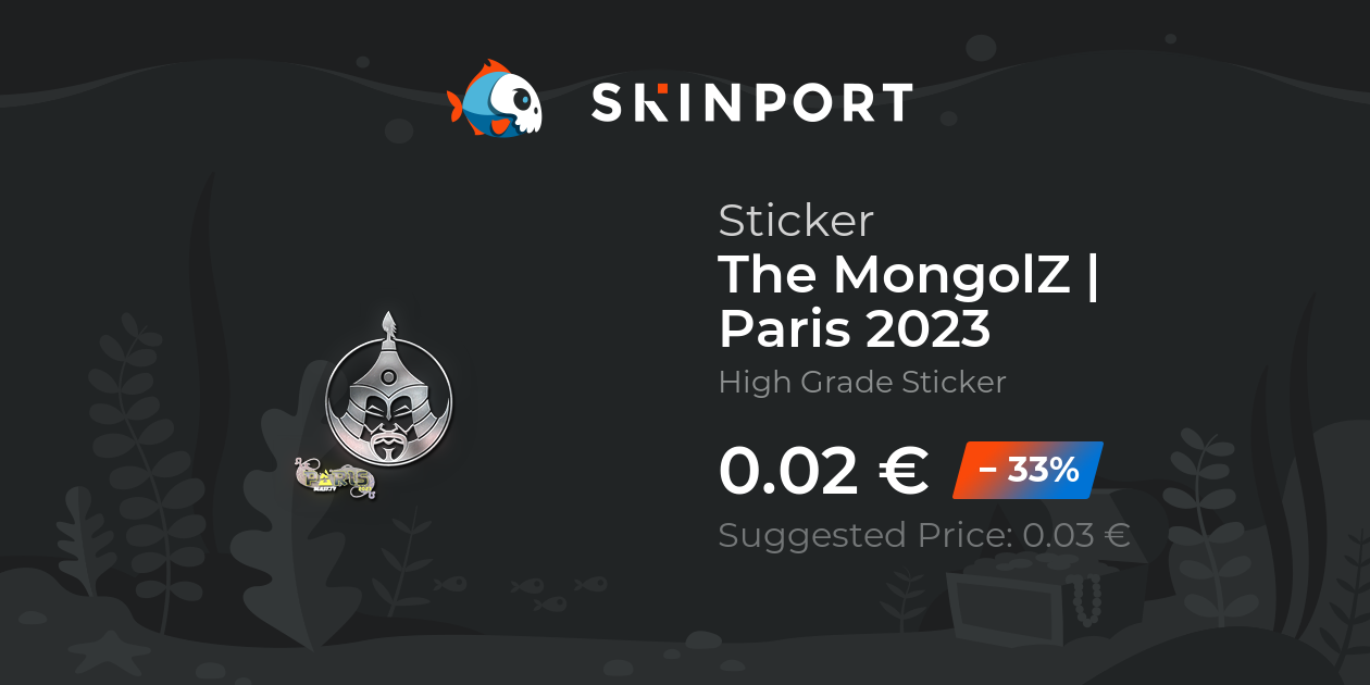 Sticker | The MongolZ | Paris 2023 - CS2 - Skinport