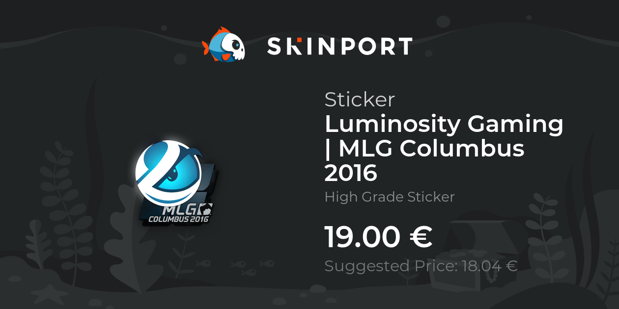 Sticker | Luminosity Gaming | MLG Columbus 2016 - Counter-Strike 2 ...