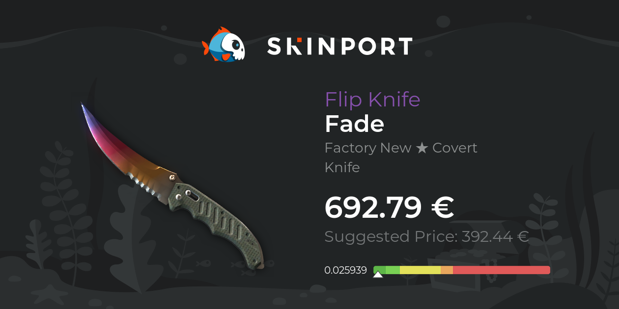 折叠刀（★） | 渐变之色 (崭新出厂) - Counter-Strike 2 - Skinport