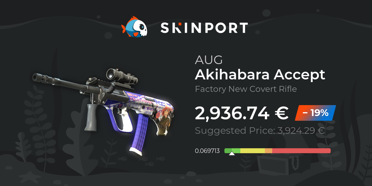 AUG | Akihabara Accept (Factory New) - Counter-Strike 2 - Skinport