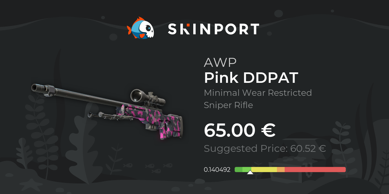 AWP | Pink DDPAT (Minimal Wear) - Counter-Strike 2 - Skinport