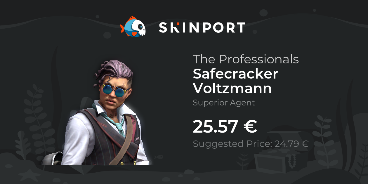 Safecracker Voltzmann | The Professionals - Counter-Strike 2 - Skinport