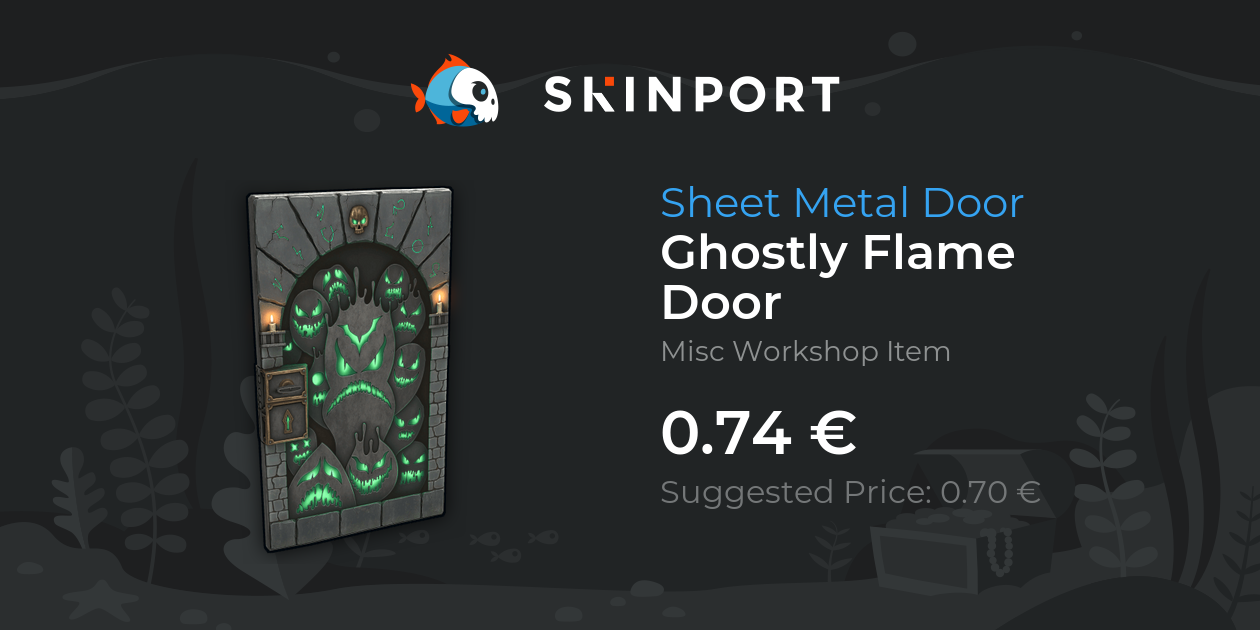 Ghostly Flame Door - Rust - Skinport