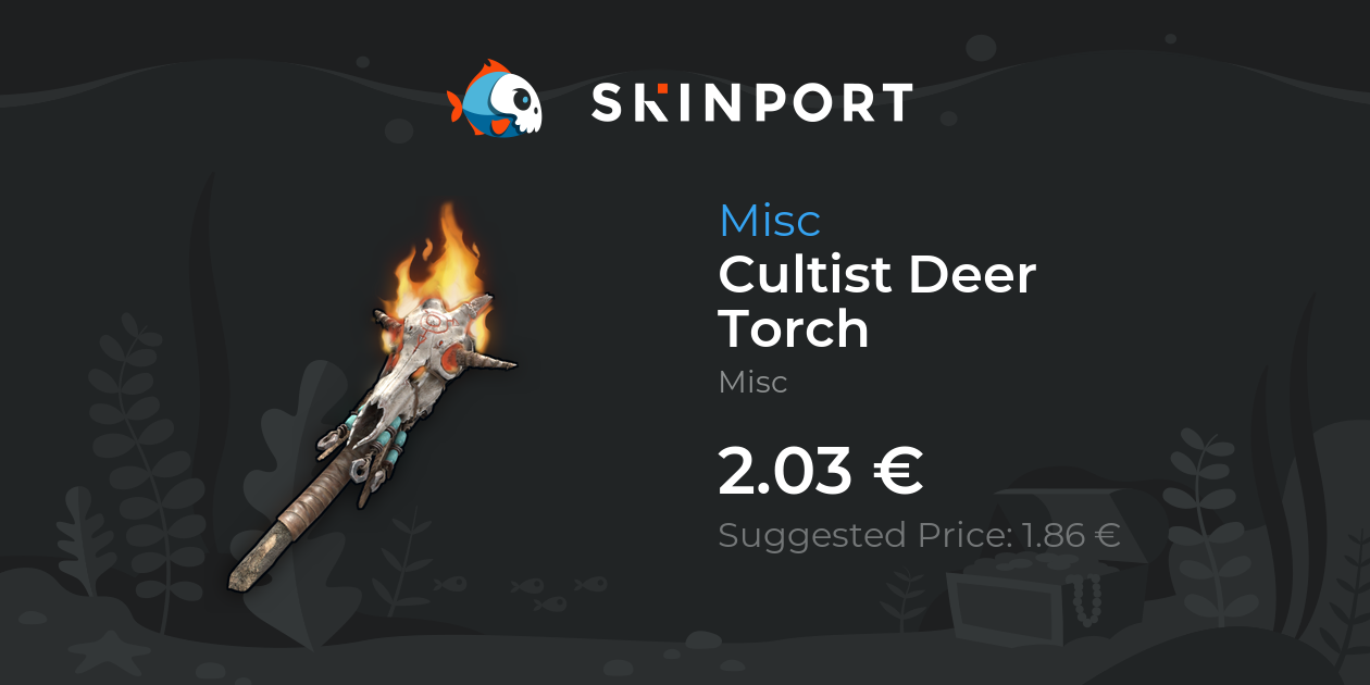 Cultist Deer Torch - Rust - Skinport