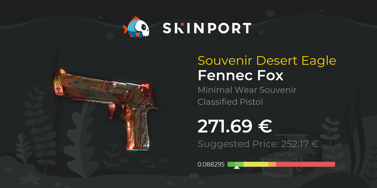 Souvenir Desert Eagle | Fennec Fox (Minimal Wear) - Counter-Strike 2 ...