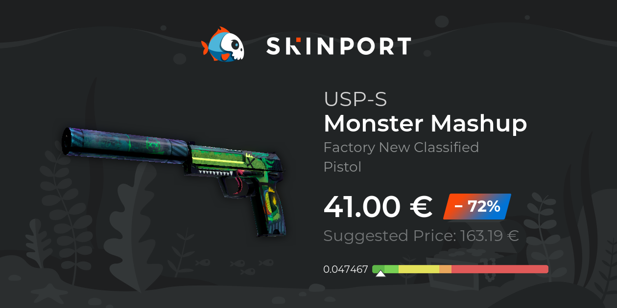USP-S | Monster Mashup (Factory New) - CS2 - Skinport