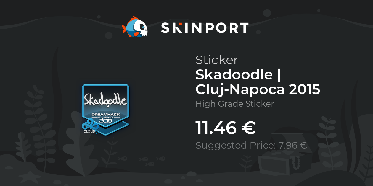 Sticker | Skadoodle | Cluj-Napoca 2015 - Counter-Strike 2 - Skinport