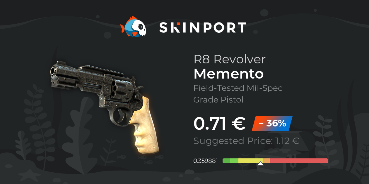 R8 Revolver | Memento (Field-Tested) - Counter-Strike 2 - Skinport