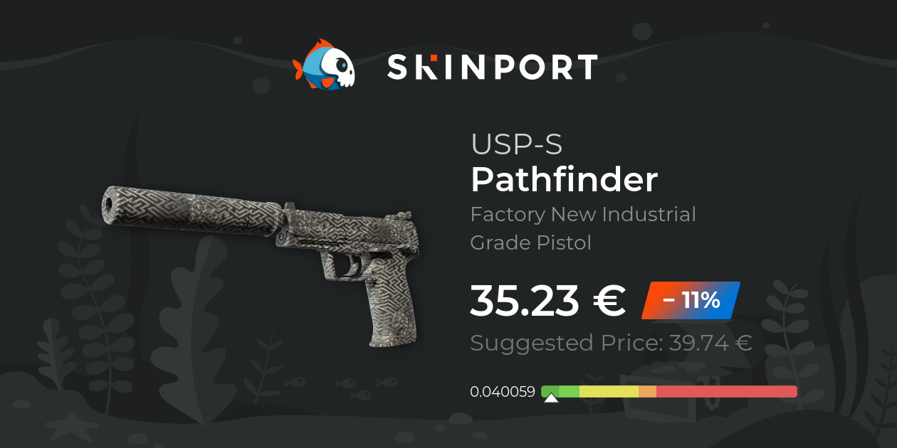 USP-S | Pathfinder (Factory New) - Counter-Strike 2 - Skinport