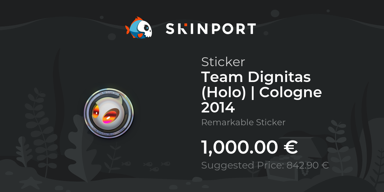 Sticker | Team Dignitas (Holo) | Cologne 2014 - Counter-Strike 2 - Skinport