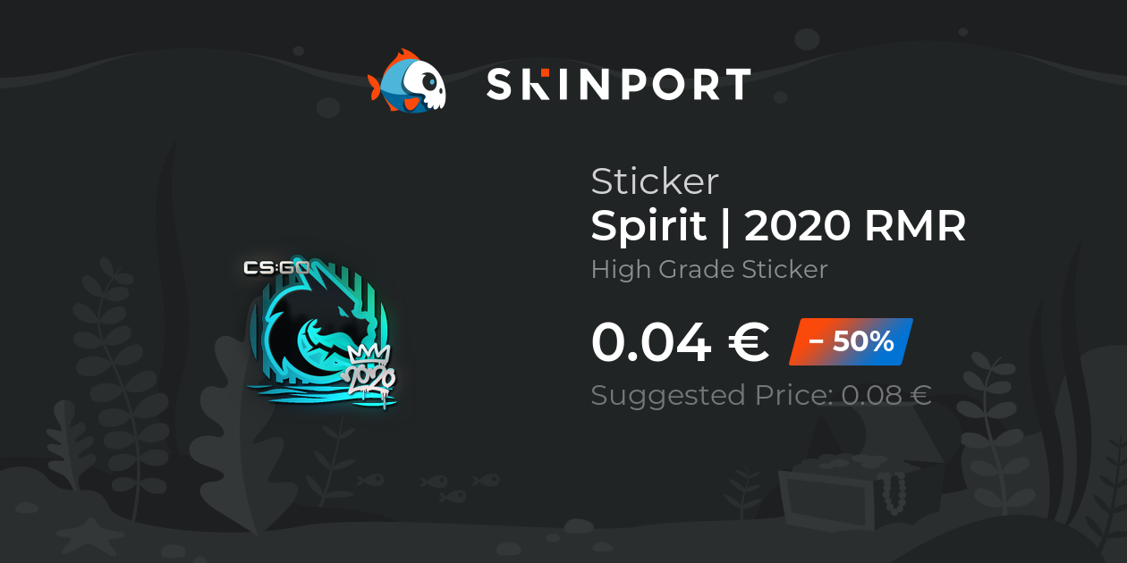 Sticker | Spirit | 2020 RMR - Counter-Strike 2 - Skinport