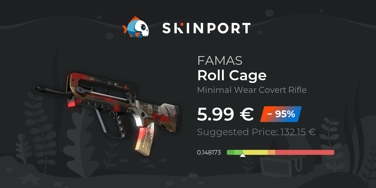 FAMAS | Roll Cage (Minimal Wear) - Counter-Strike 2 - Skinport