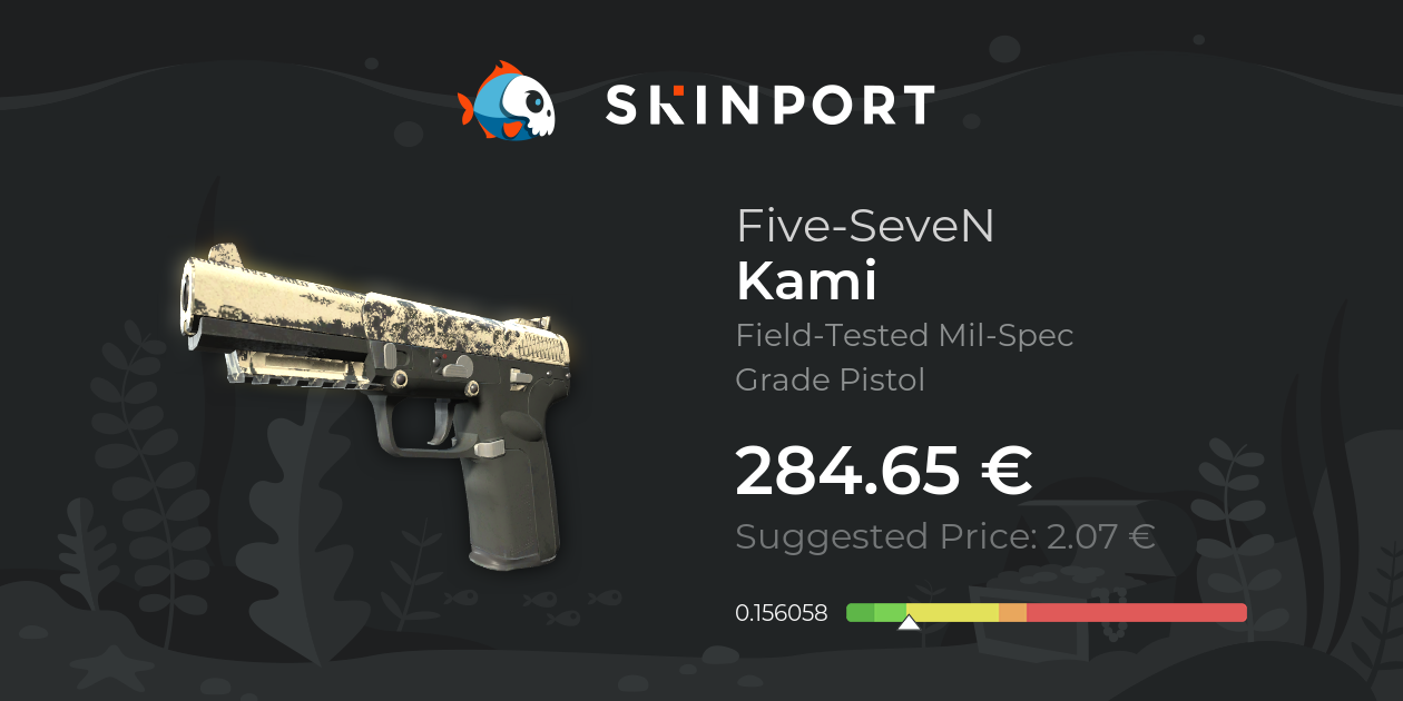Five-SeveN | Kami (Field-Tested) - Counter-Strike 2 - Skinport
