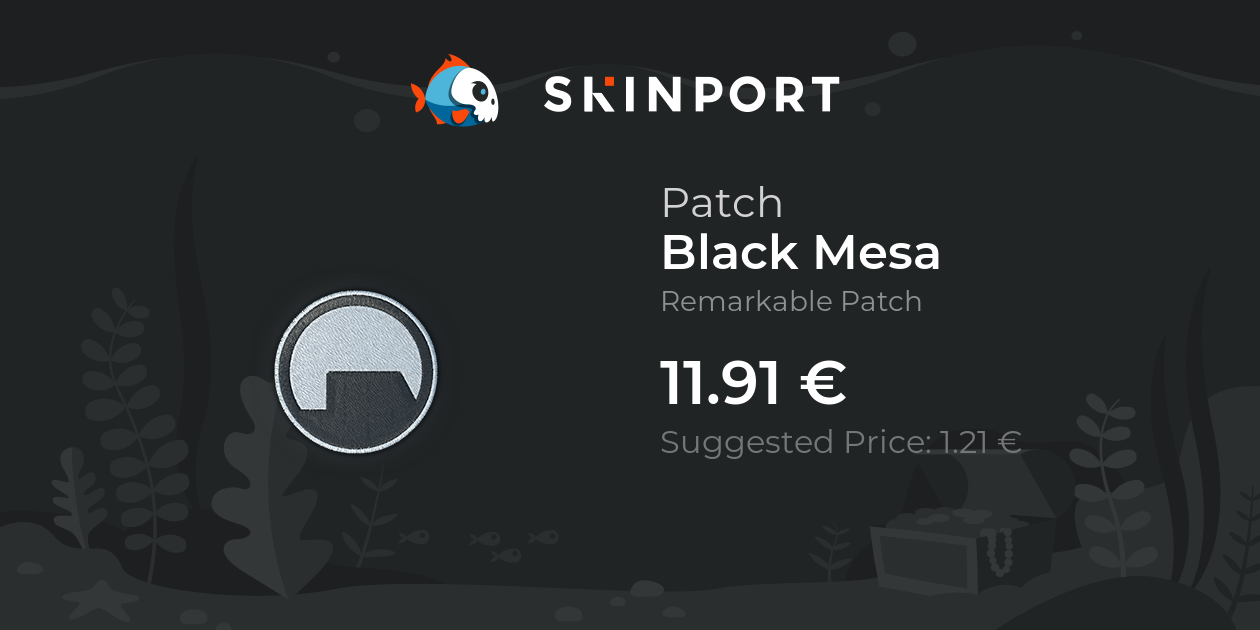 Patch | Black Mesa - Counter-Strike 2 - Skinport