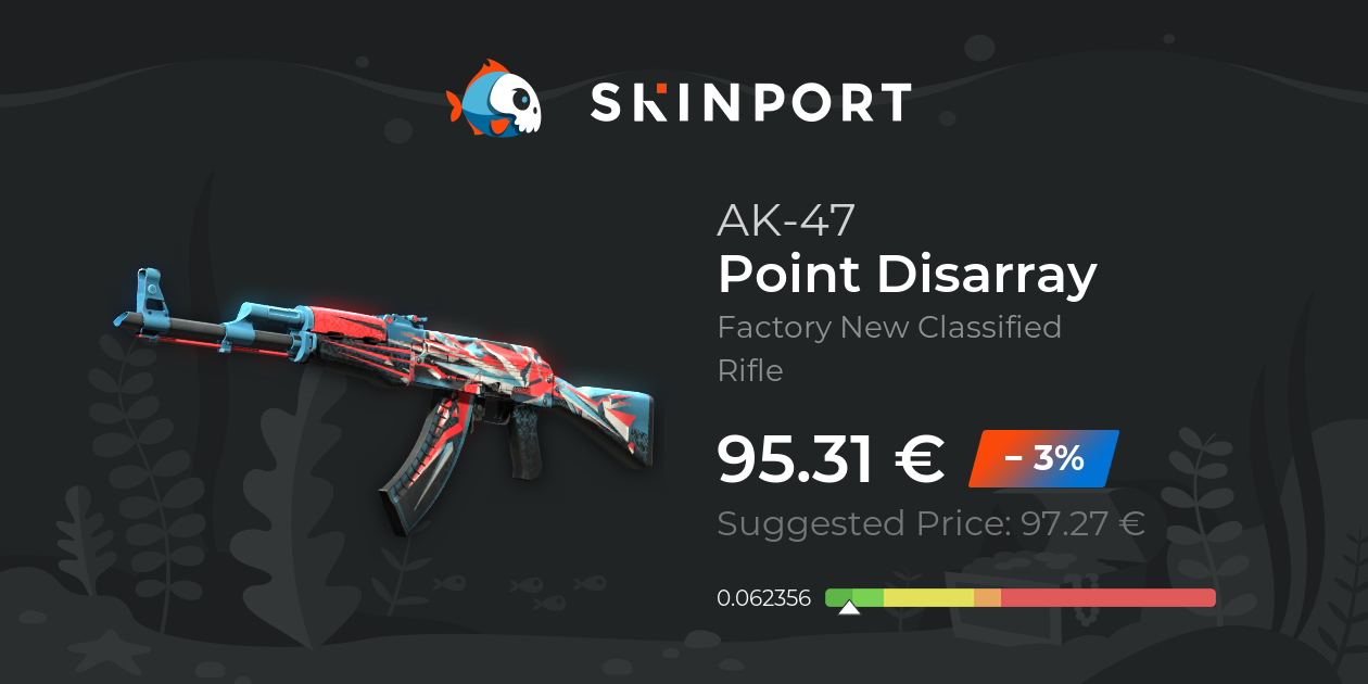 AK-47 | Point Disarray (Factory New) - Counter-Strike 2 - Skinport