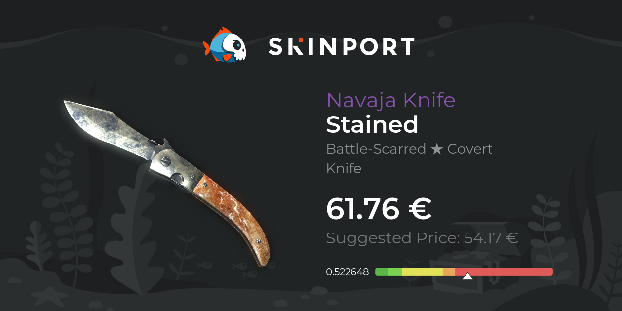 Navaja Knife | Stained (Battle-Scarred) - Counter-Strike 2 - Skinport