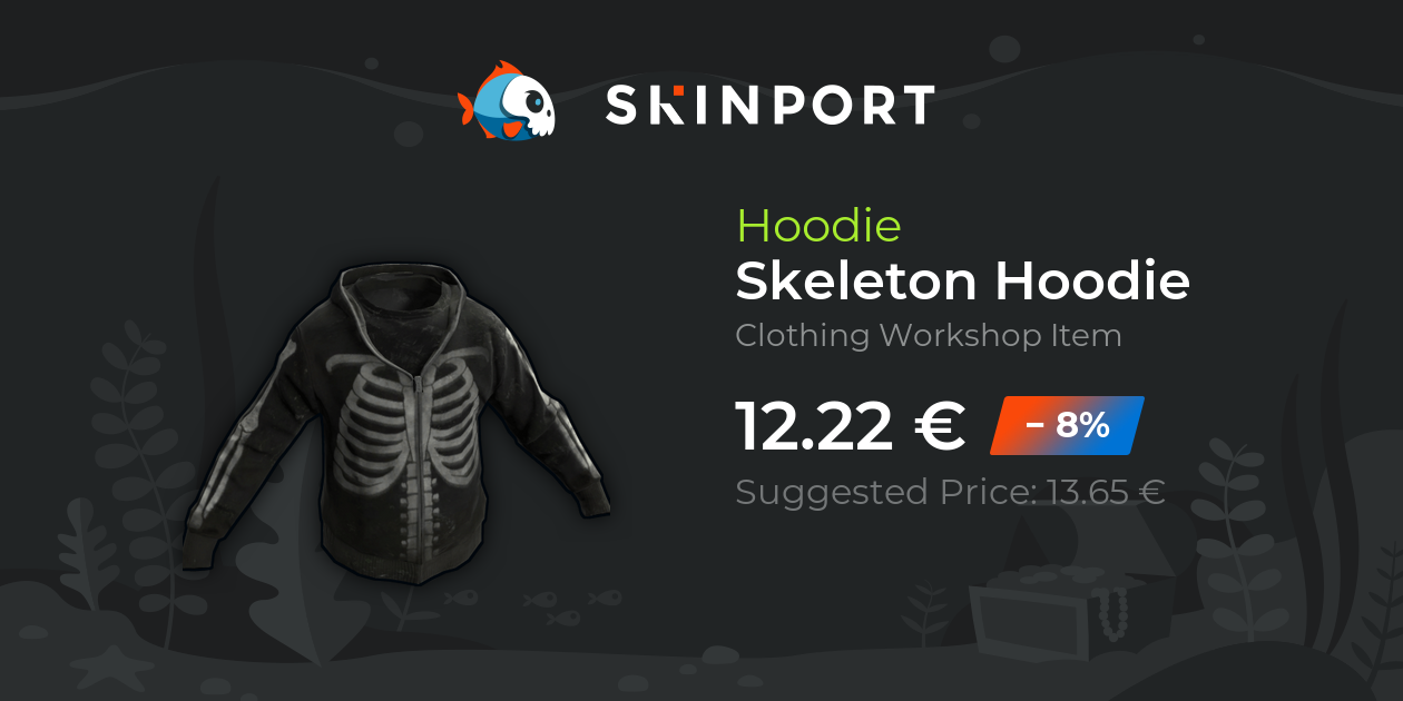 Skeleton Hoodie - Rust - Skinport