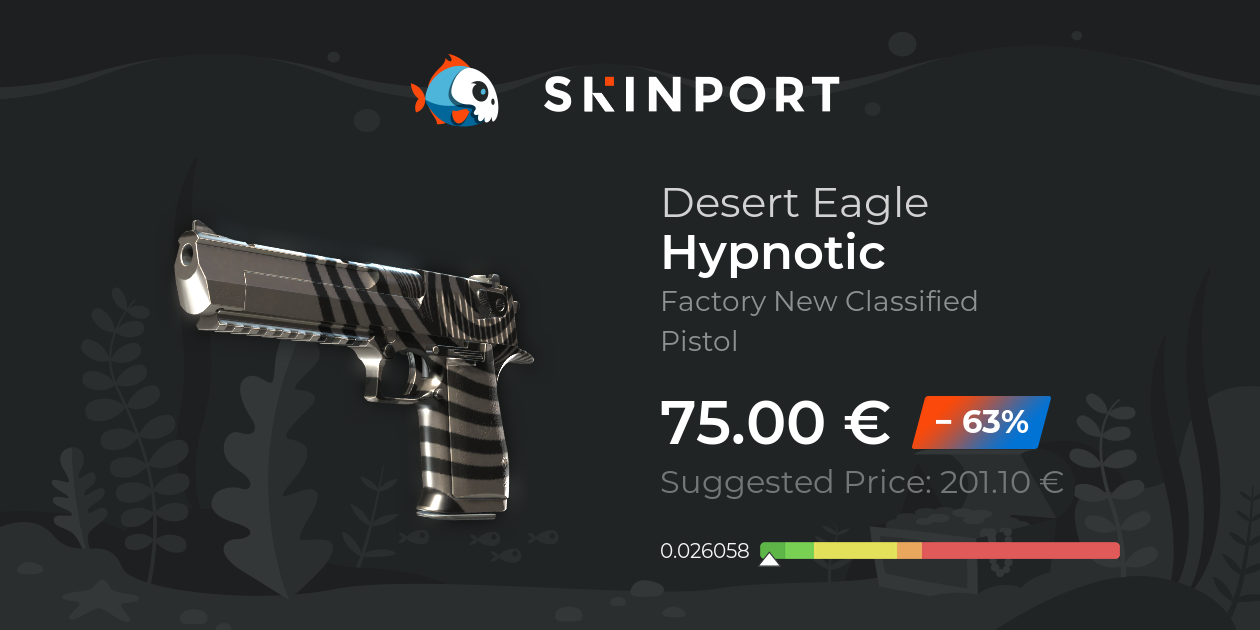 Desert Eagle | Hypnotic (Factory New) - Counter-Strike 2 - Skinport