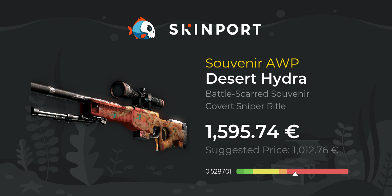 Souvenir AWP | Desert Hydra (Battle-Scarred) - Counter-Strike 2 - Skinport