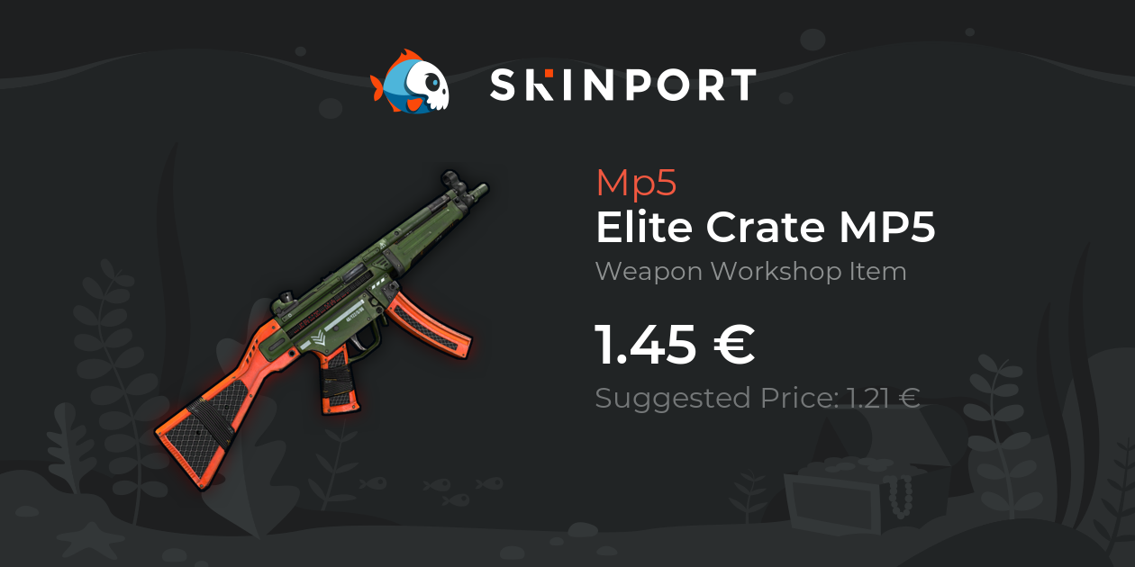 Elite Crate MP5 - Rust - Skinport