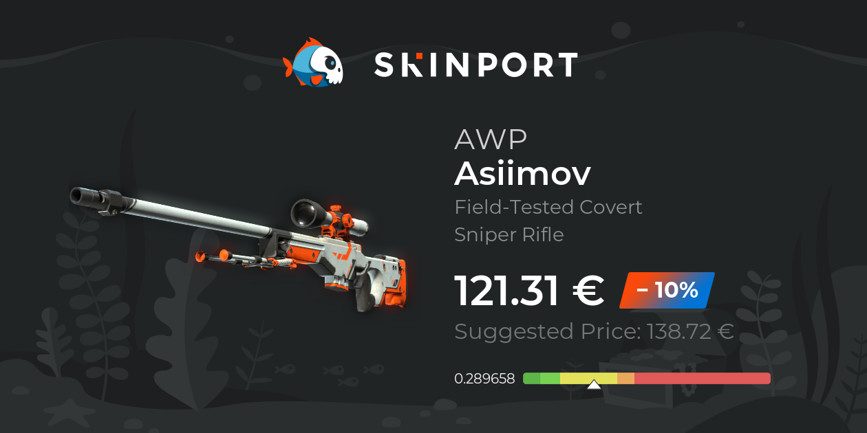 AWP | Asiimov (Field-Tested) - Counter-Strike 2 - Skinport