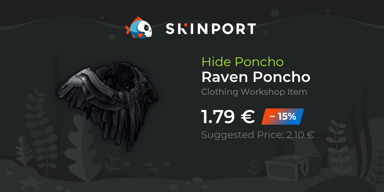 Raven Poncho - Rust - Skinport