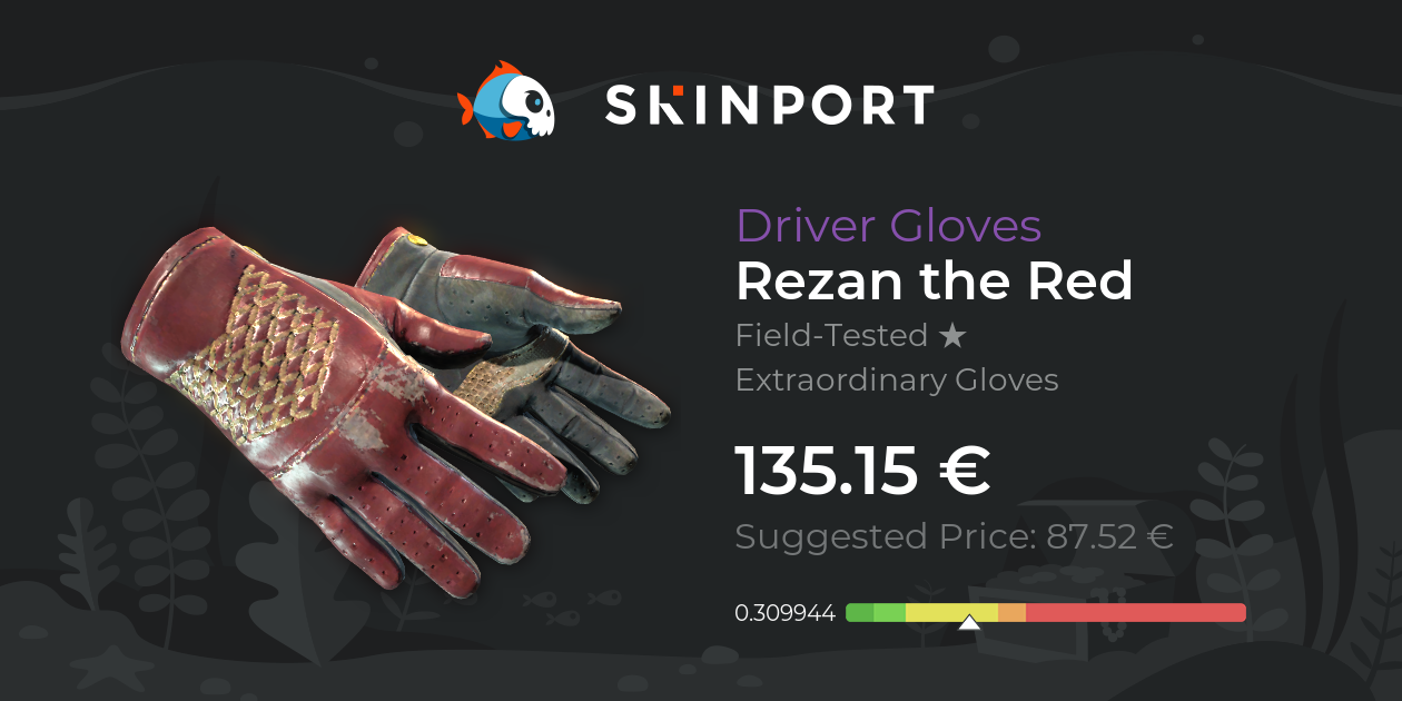 Driver Gloves | Rezan the Red (Field-Tested) - Counter-Strike 2 - Skinport