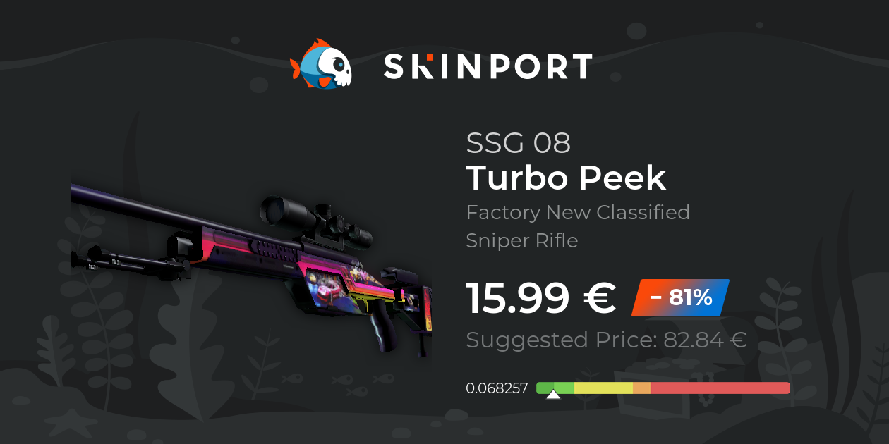 SSG 08 | Turbo Peek (Factory New) - Counter-Strike 2 - Skinport