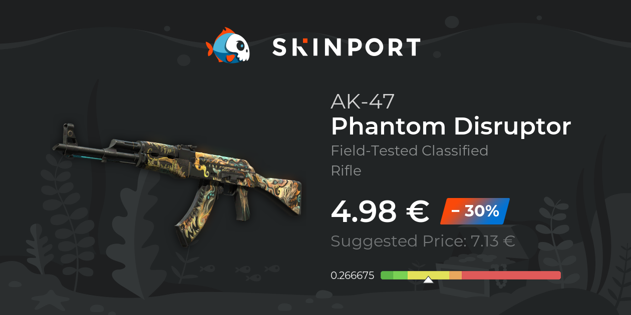AK-47 | Phantom Disruptor (Field-Tested) - Counter-Strike 2 - Skinport