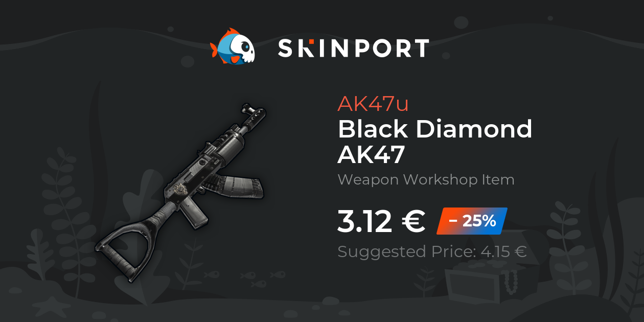 Black Diamond AK47 - Rust - Skinport
