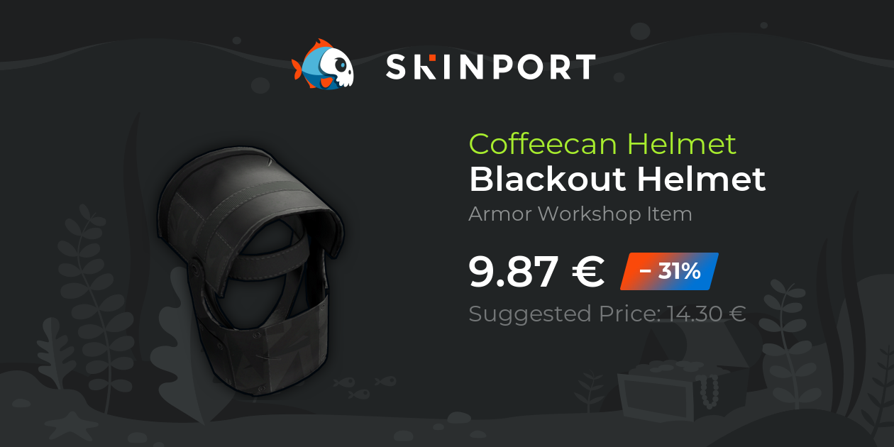 Blackout Helmet - Rust - Skinport