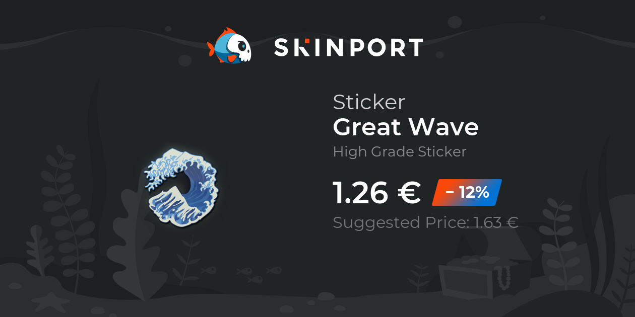 Sticker | Great Wave - Counter-Strike 2 - Skinport