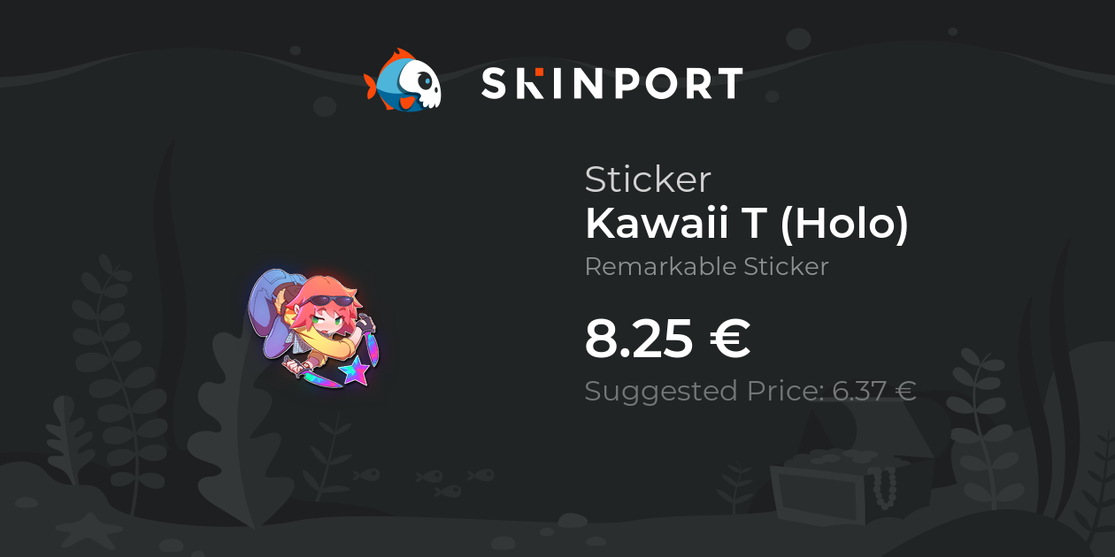 Sticker | Kawaii T (Holo) - Counter-Strike 2 - Skinport
