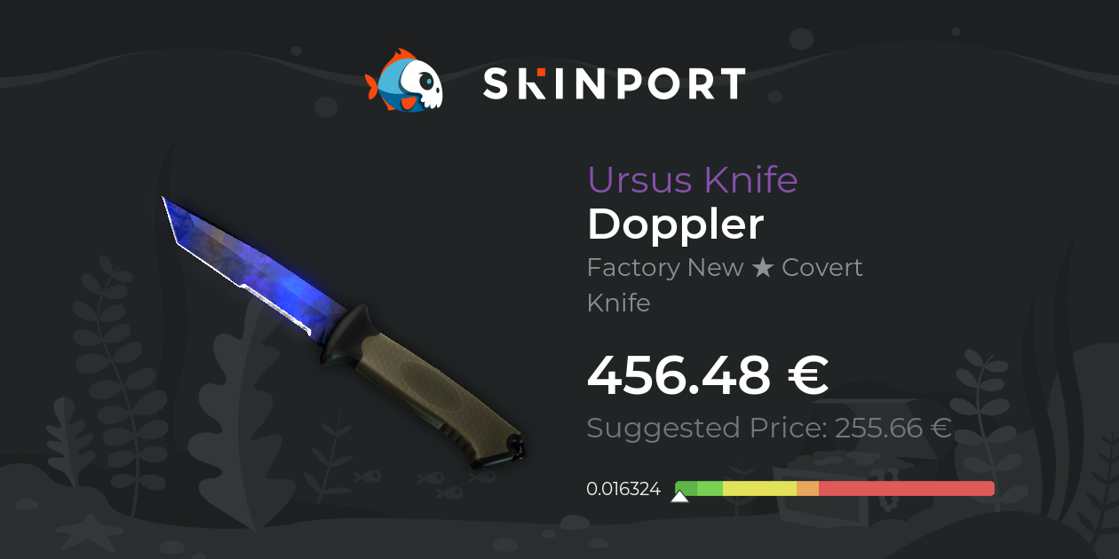 Ursus Knife | Doppler (Factory New) - Counter-Strike 2 - Skinport