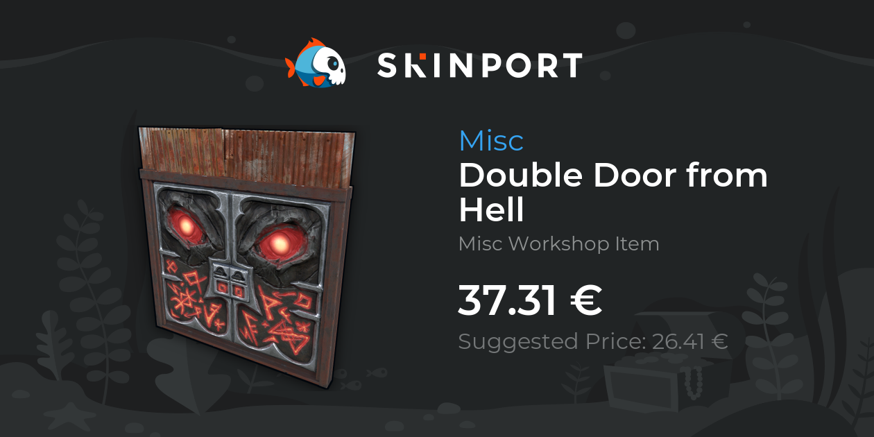 Double Door from Hell - Rust - Skinport