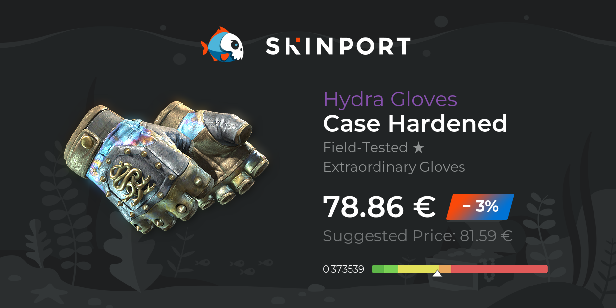 Hydra Gloves | Case Hardened (Field-Tested) - Counter-Strike 2 - Skinport