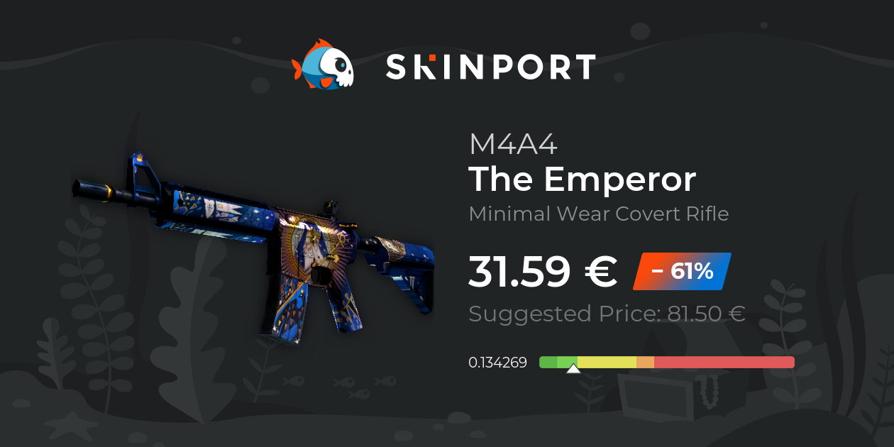 M4A4 | The Emperor (Minimal Wear) - Counter-Strike 2 - Skinport