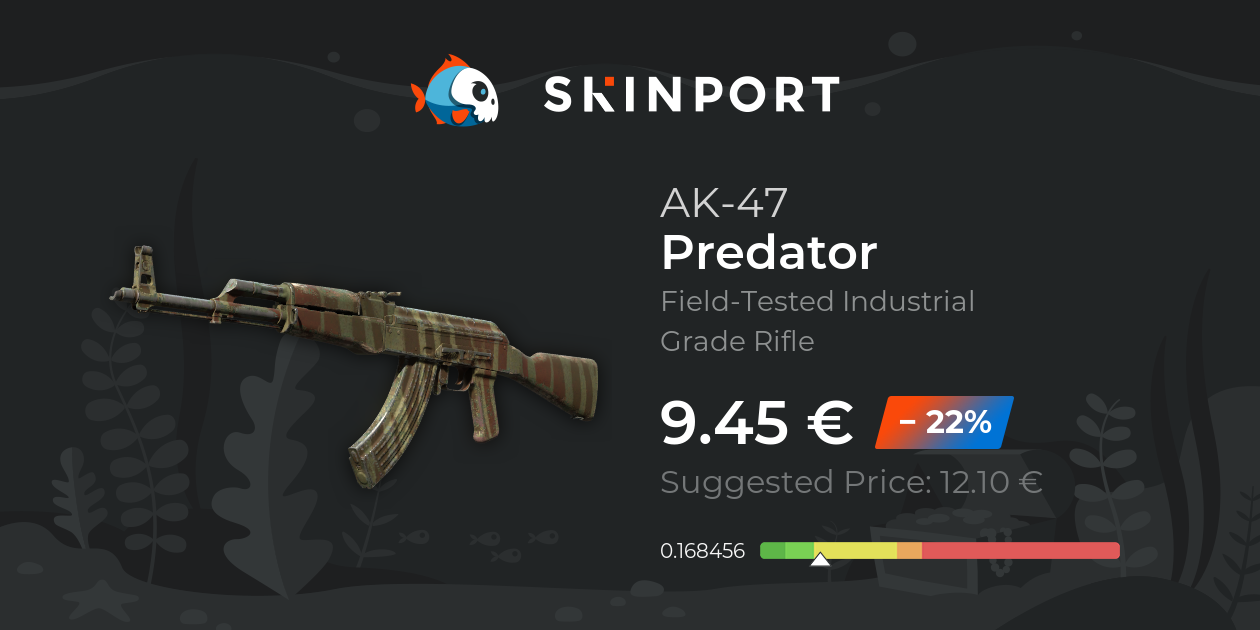 AK-47 | Predator (Field-Tested) - Counter-Strike 2 - Skinport