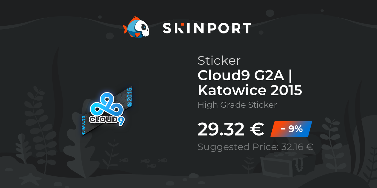 Sticker | Cloud9 G2A | Katowice 2015 - Counter-Strike 2 - Skinport